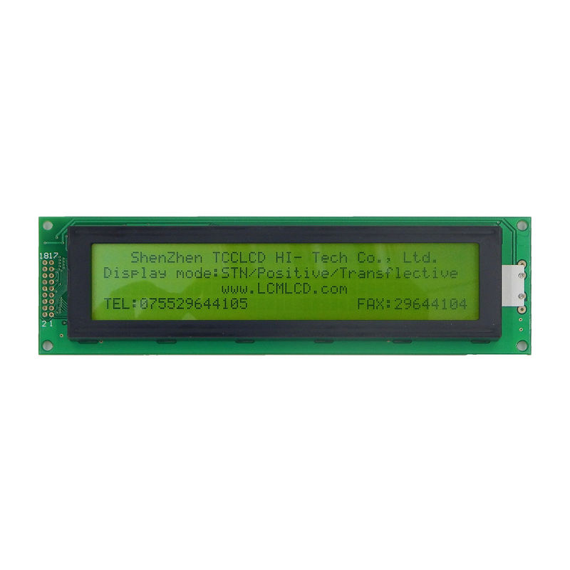 6 Inch COG LCD Display 350 Cd/M2 Character LCD Display 40x4 Driver IC ...