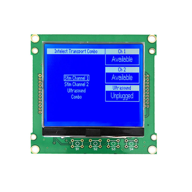 128x128 LCD Display 500 Cd/m2 LCD COG Module 3.5 Inch Serial/Parallel ...